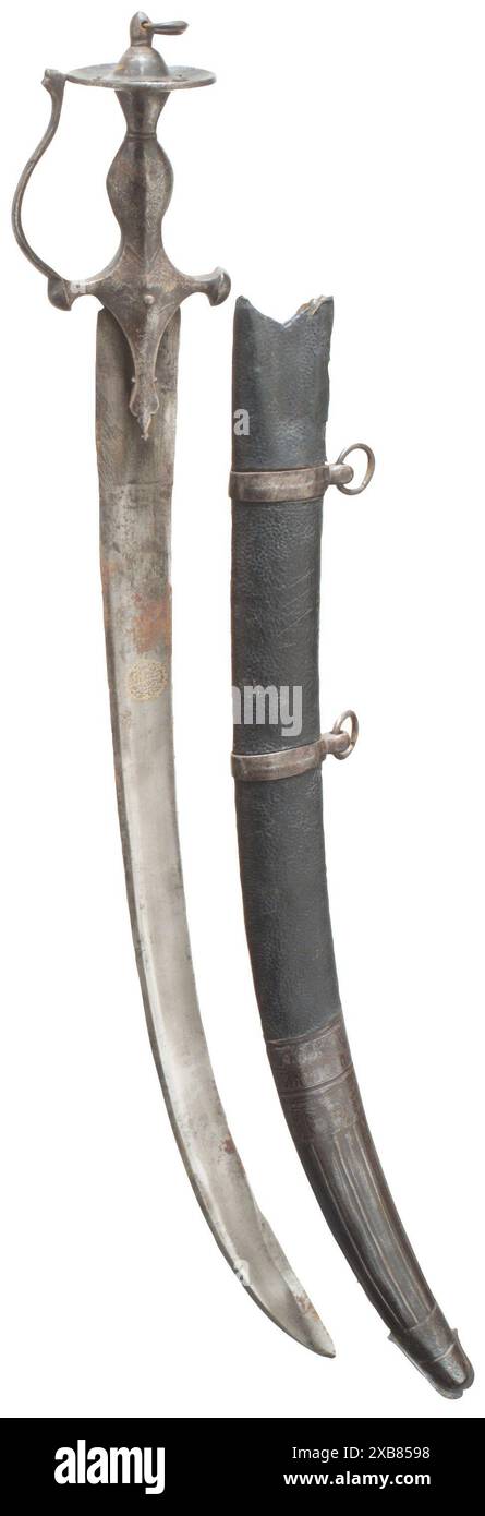 weapons, swords, Asian, talwar, 18th century, PROPERTY-RELEASED Stock ...