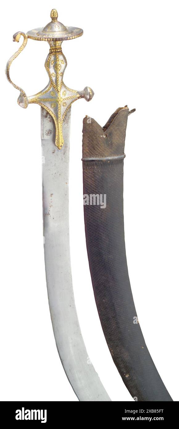 weapons, swords, Asian, talwar, 19th century, PROPERTY-RELEASED Stock ...