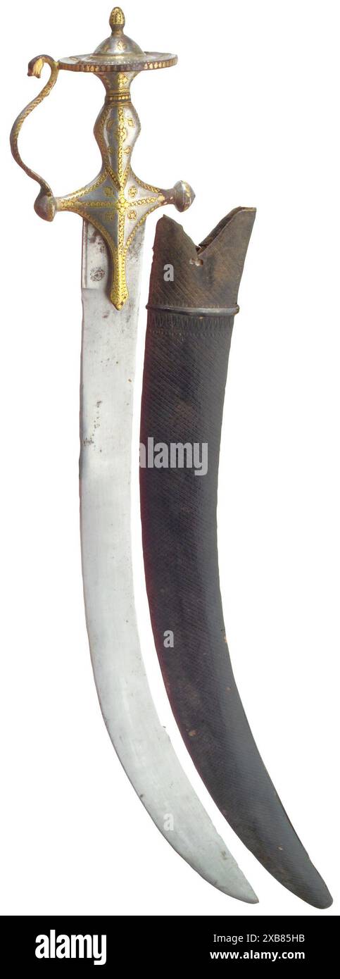 weapons, swords, Asian, talwar, 19th century, PROPERTY-RELEASED Stock ...