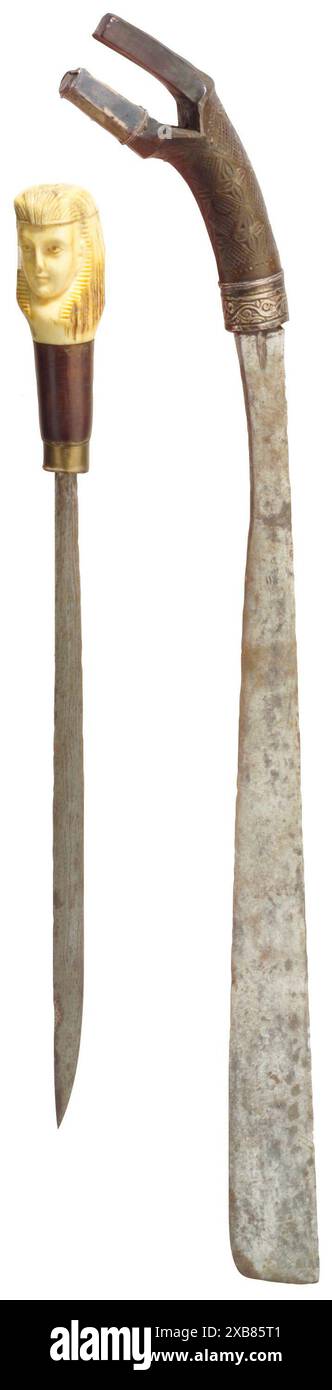 weapons, swords, Asian, klewang, 19th century, PROPERTY-RELEASED Stock ...