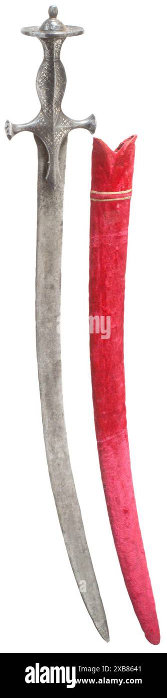 weapons, swords, Asian, talwar, 19th century, PROPERTY-RELEASED Stock ...
