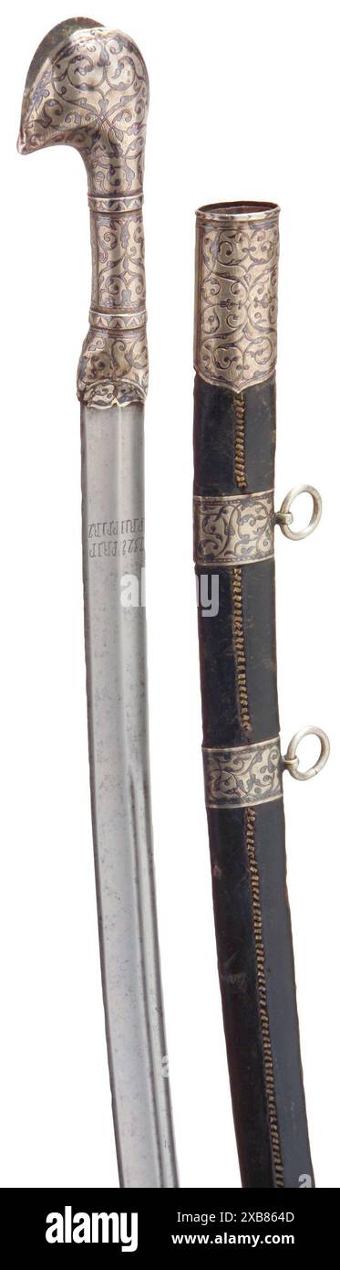 weapons, swords, Shashka, 19th century, PROPERTY-RELEASED Stock Photo ...