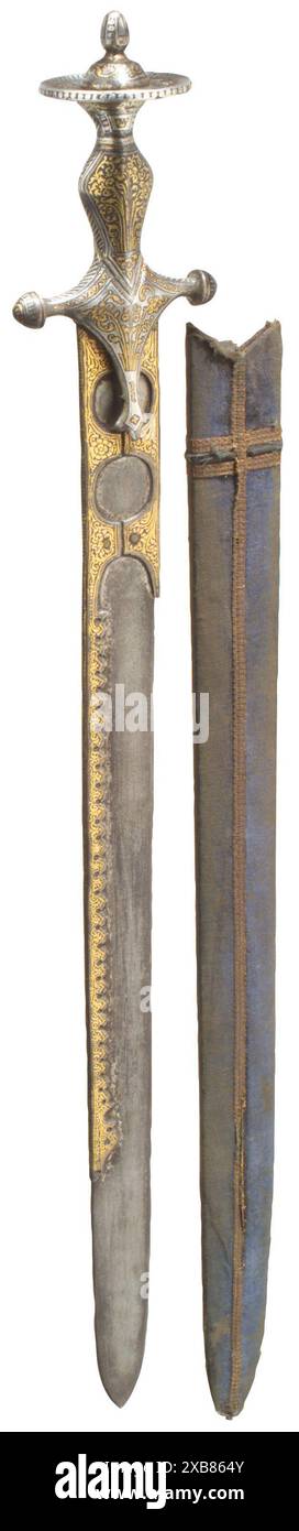 weapons, swords, Asian, talwar, 19th century, PROPERTY-RELEASED Stock ...