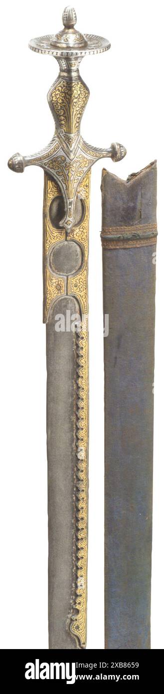 weapons, swords, Asian, talwar, 19th century, PROPERTY-RELEASED Stock ...