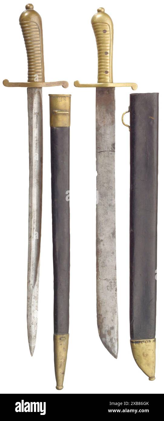 weapons, knives, fascine knife, 19th century, PROPERTY-RELEASED Stock ...