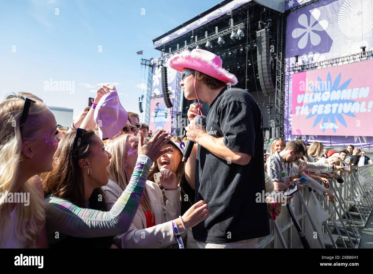 Trondheim, Norway. 07th, June 2024. The Swedish pop group Bolaget ...