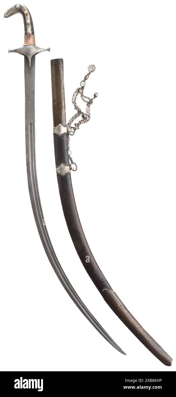 weapons, swords, shamshir, Persian sword, 19th century, PROPERTY ...
