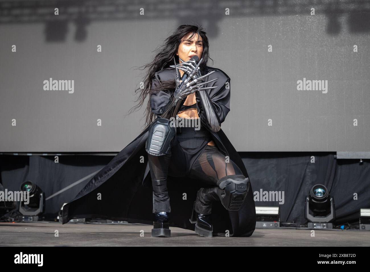 Trondheim, Norway. 07th, June 2024. The Swedish singer Loreen performs ...