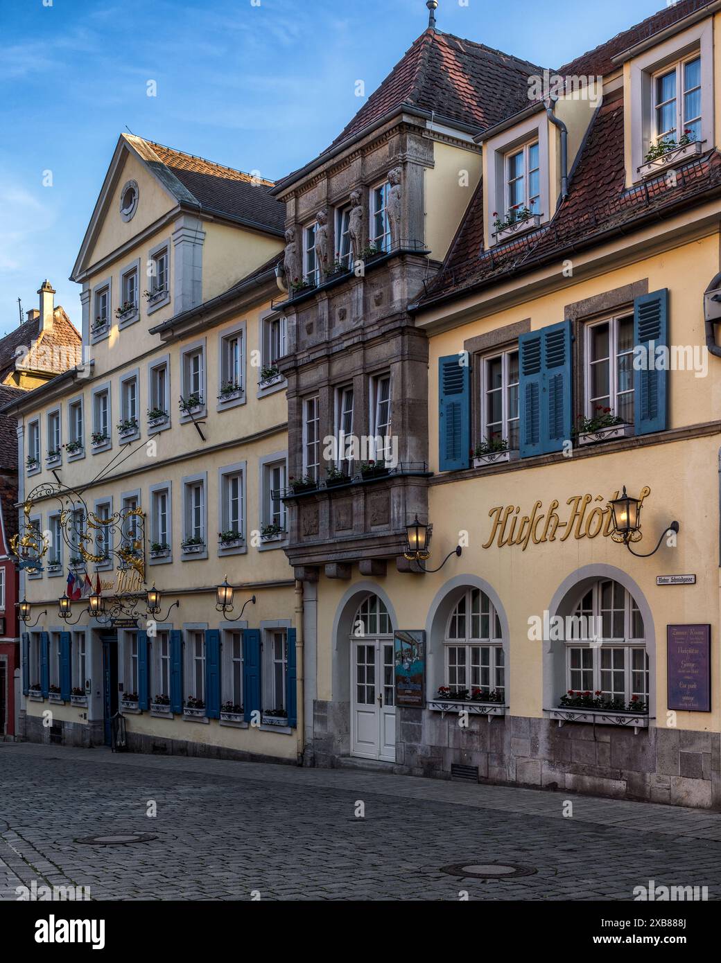 The magical old town in Rothenburg ob der Tauber and its beautiful ...