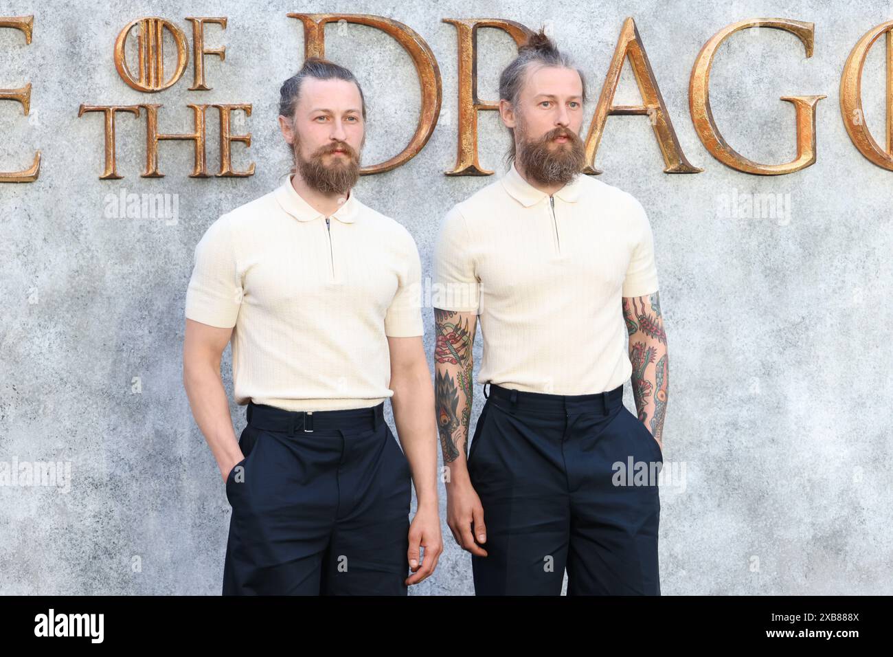 Luke Tittensor and Elliot Tittensor, House of the Dragon - Season 2 UK ...