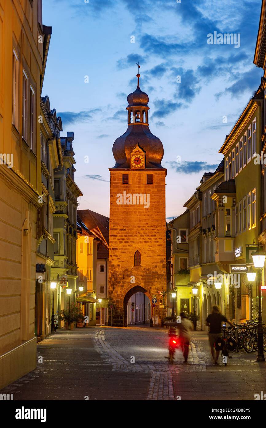 geography / travel, Germany, Bavaria, Coburg, Judentor, Jewish lane ...