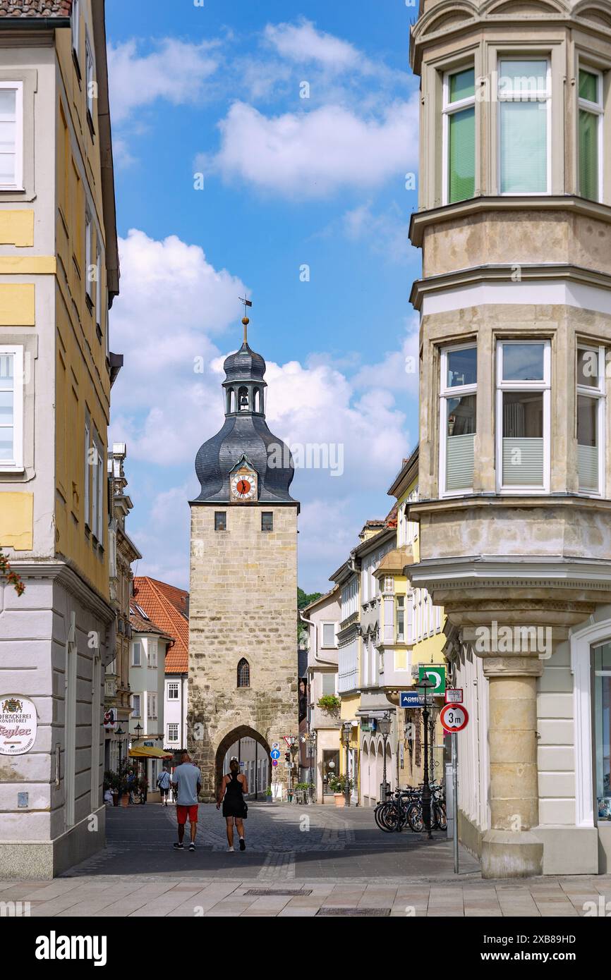 geography / travel, Germany, Bavaria, Coburg, Judentor, Jewish lane ...