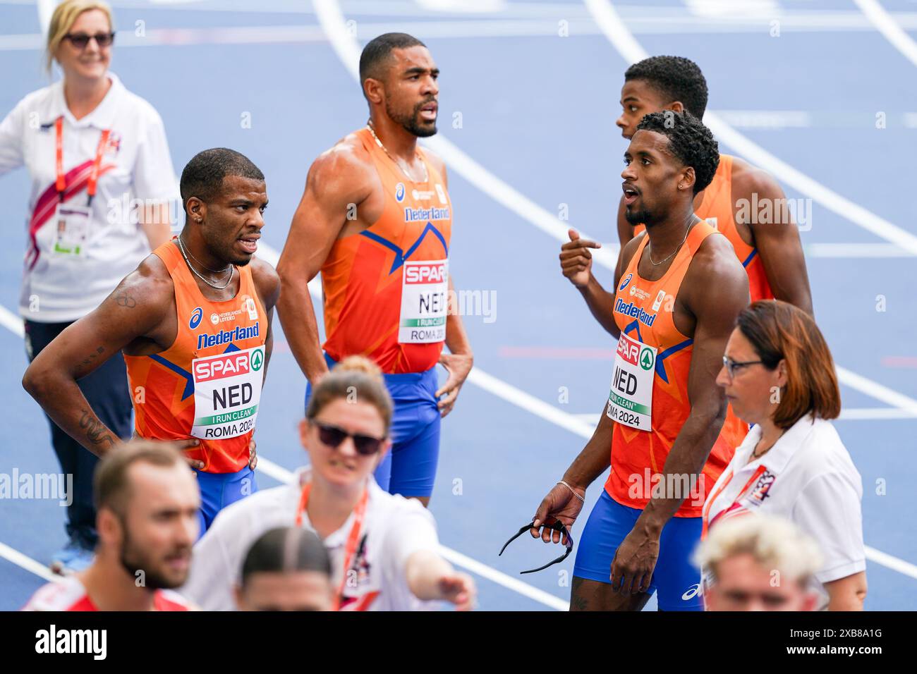Rome, Italy. 11th June, 2024. ROME, ITALY - JUNE 11: Ramsey Angela of ...
