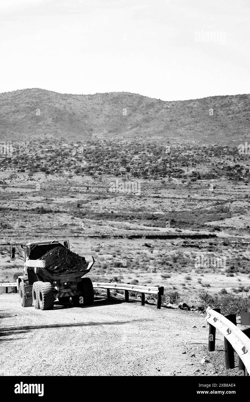 Dusty road sign Black and White Stock Photos & Images - Alamy