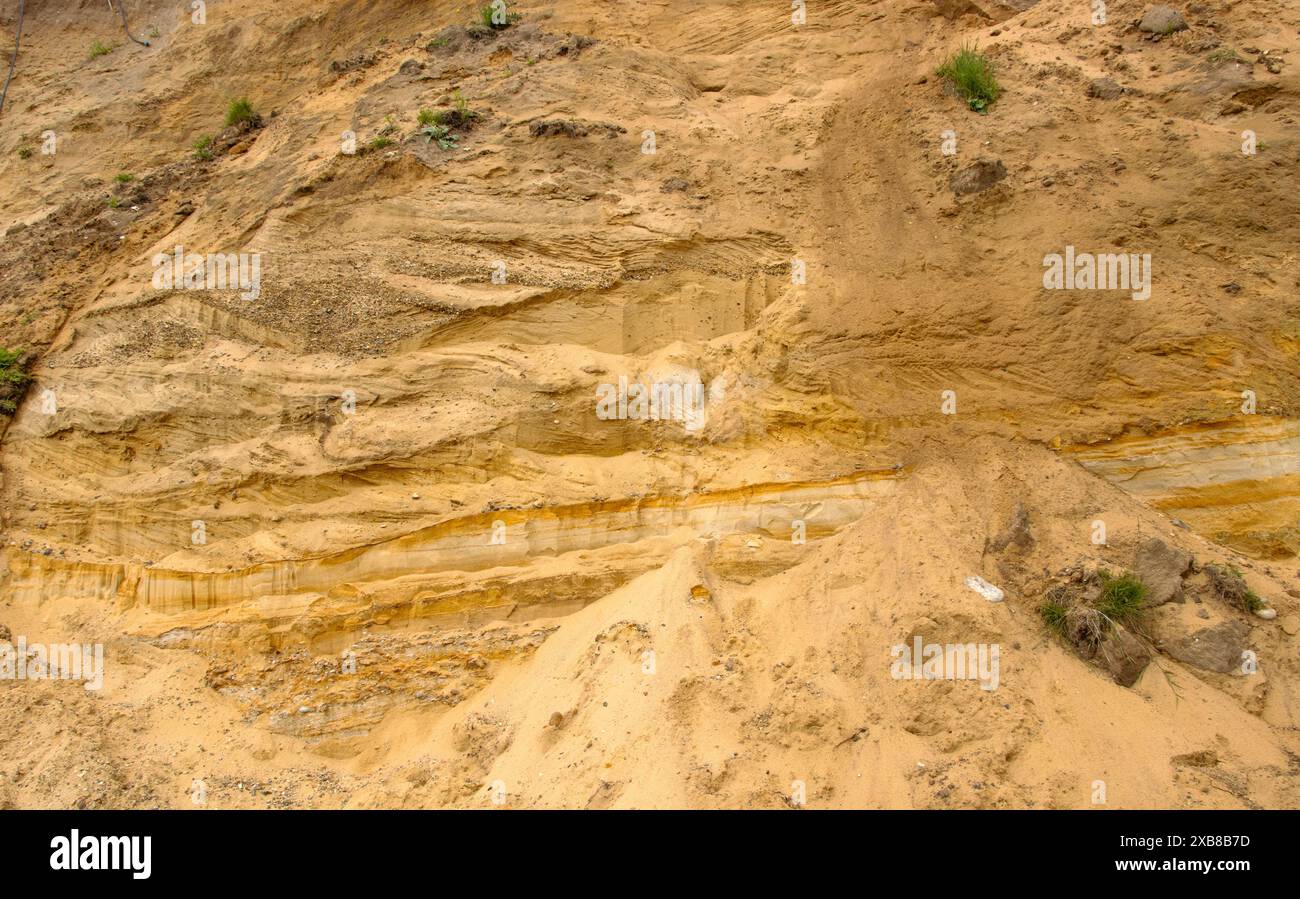 The light sandy soils of the Suffolk Coast are prone to erosion. Severe ...