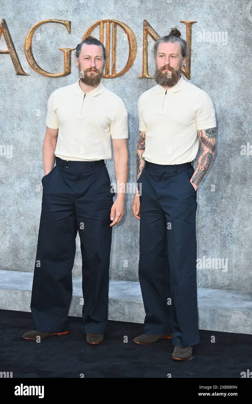 London, UK. 10th June, 2024. London, UK - 10th June 2024(L-R) Luke ...
