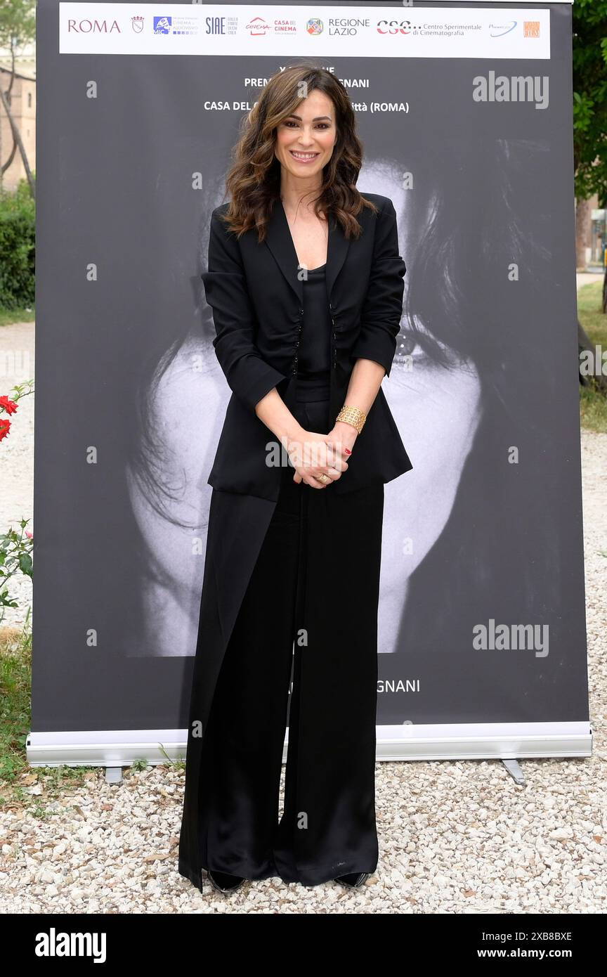 Susanna Galeazzi bei der 10. Verleihung des Premio Anna Magnani 2024 im ...