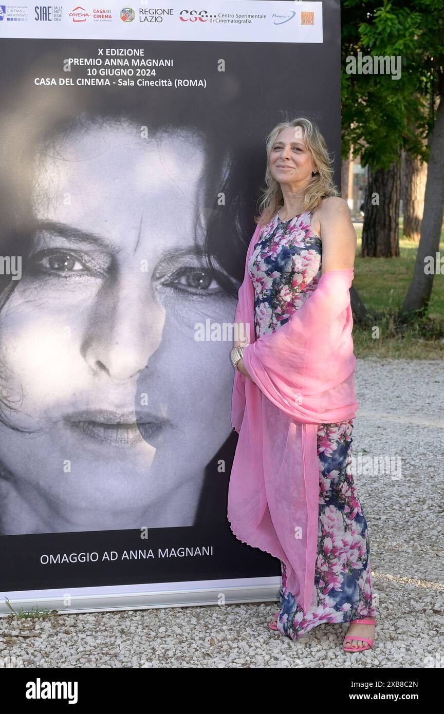 Emanuela Rossi bei der 10. Verleihung des Premio Anna Magnani 2024 im ...