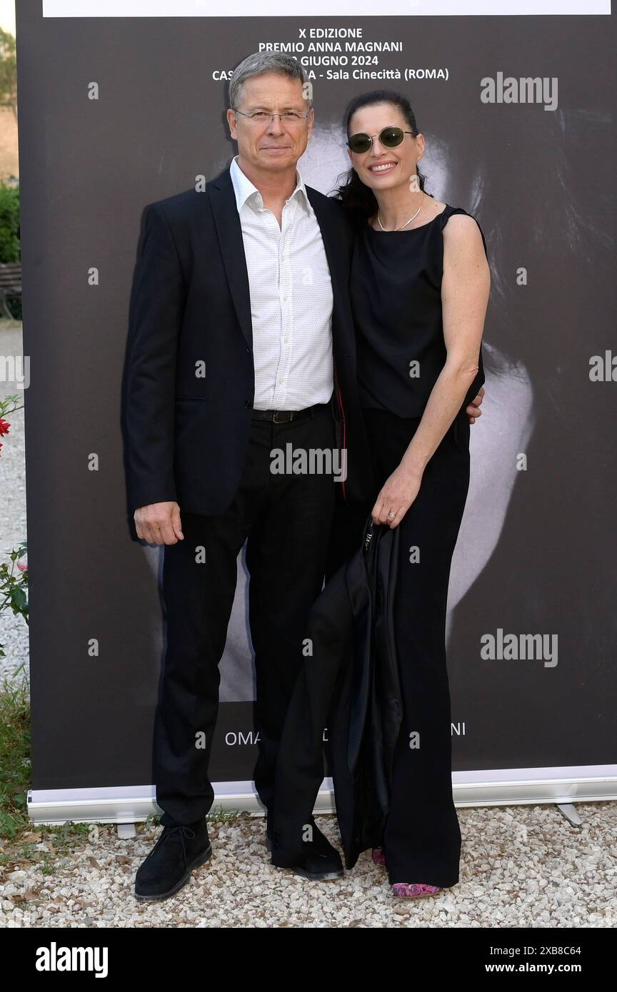 Angelo Longoni und Eleonora Ivone bei der 10. Verleihung des Premio ...