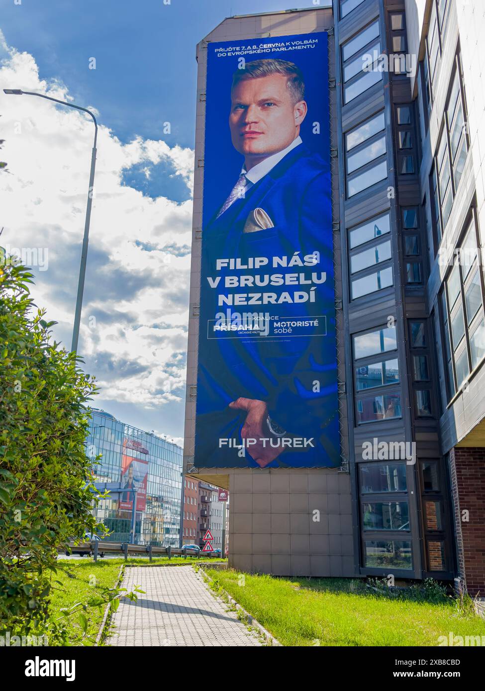 billboard, poster, ,,FILIP WON'T BETRAY US IN BRUSSELS", Filip Turek ...
