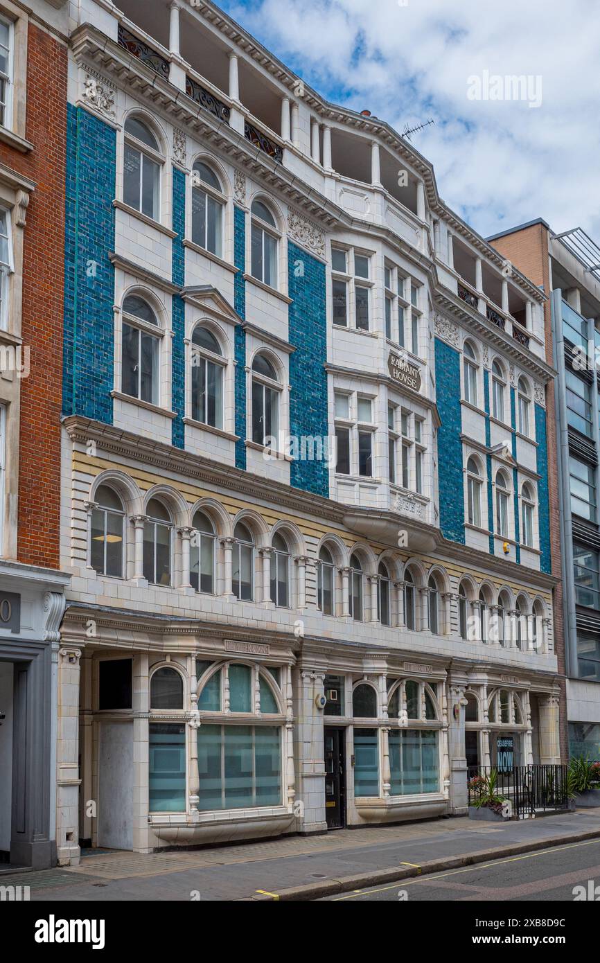 Radiant House London. Radiant House at 34–38, Mortimer Street Fitzrovia ...