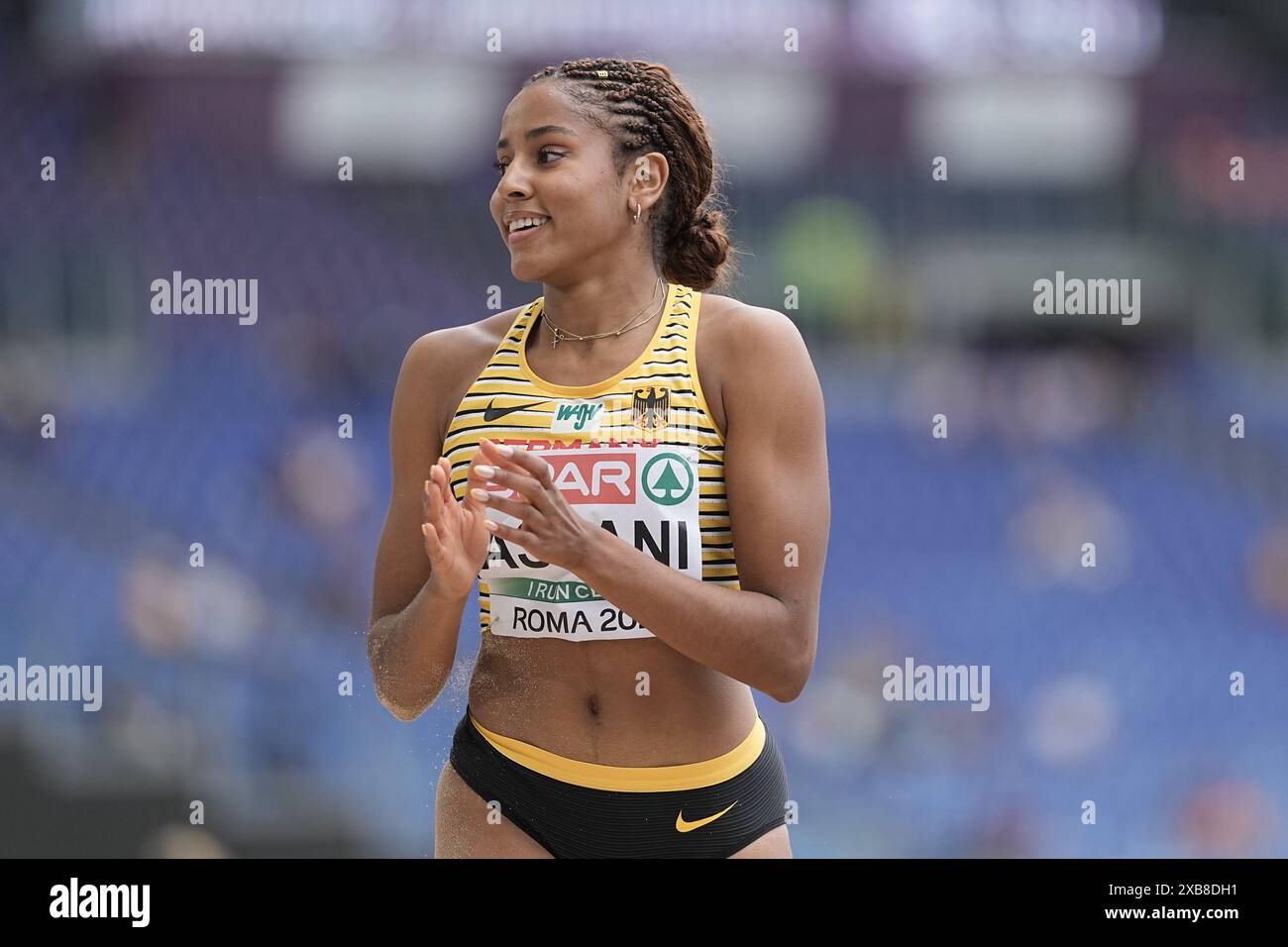 Rom, Italy. 11th June, 2024. Athletics: European Championships ...