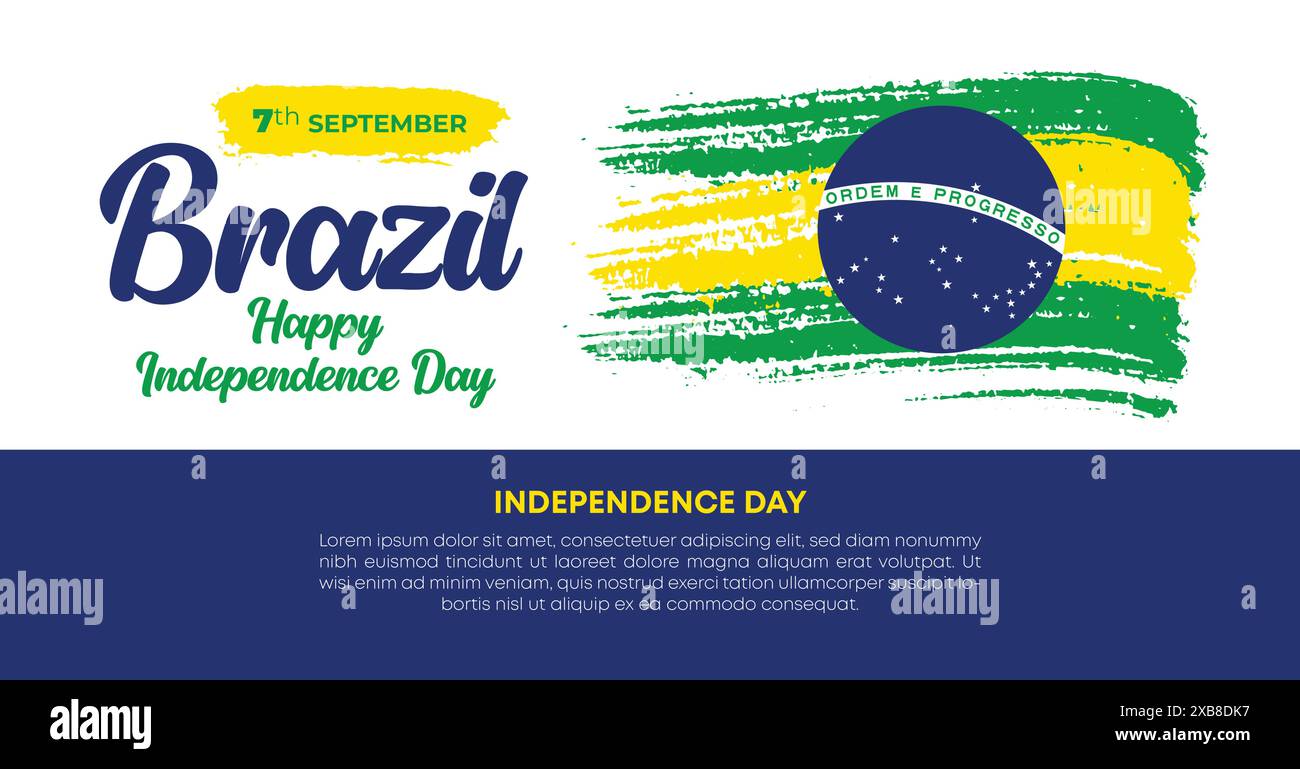 Brazil Independence Day 7 September. Independence Day Web Banner ...