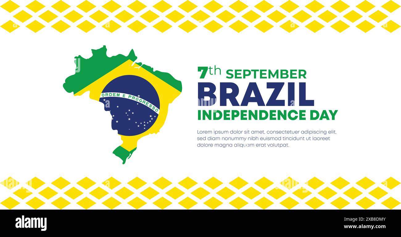 Brazil Independence Day 7 September. Independence Day Web Banner ...