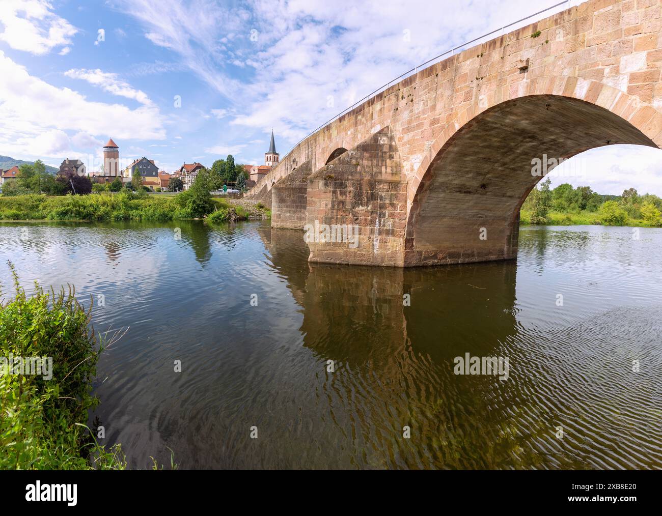 geography / travel, Germany, Thuringia, Vacha, bridge of the unity ...