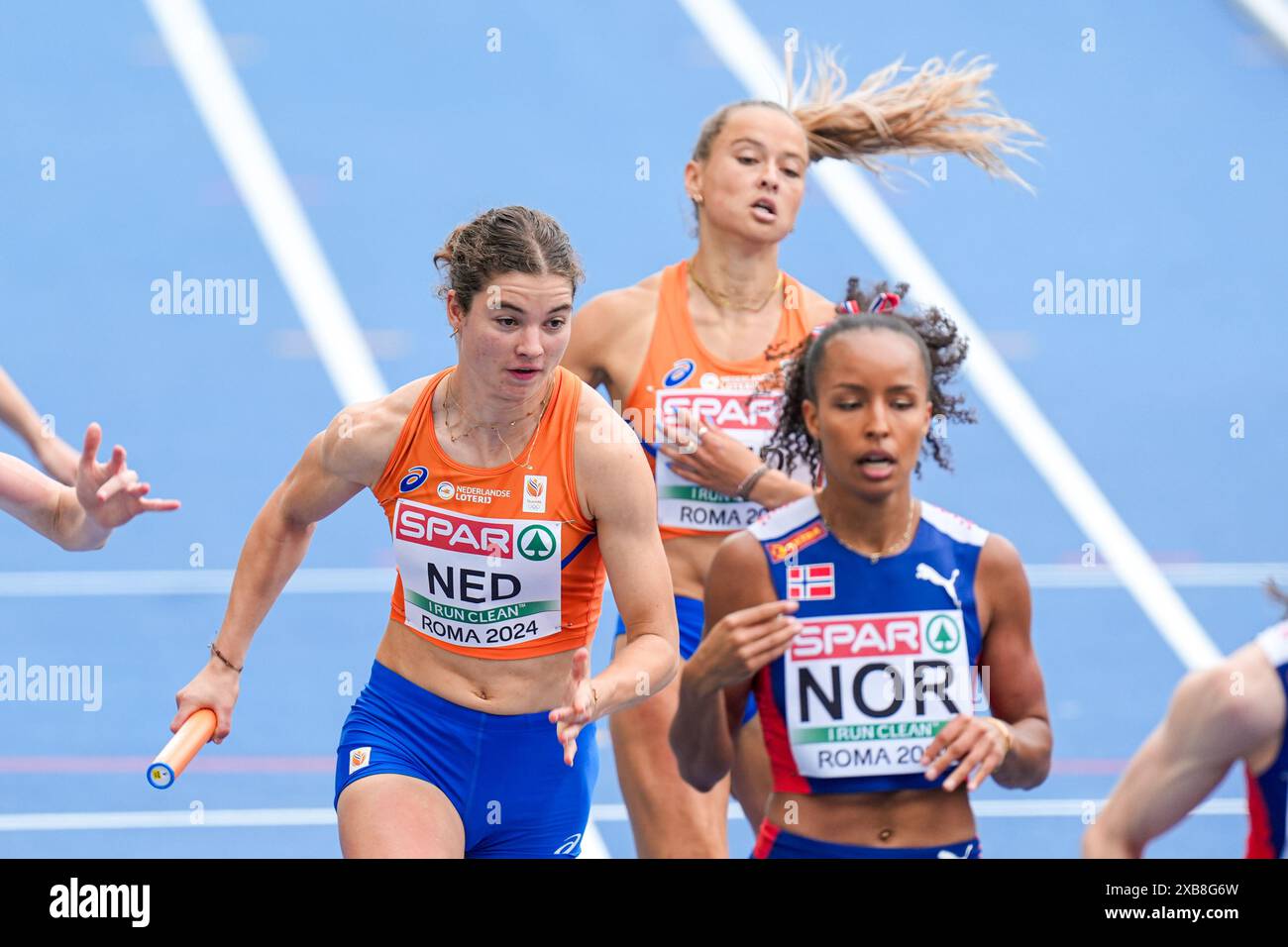 Rome, Italy. 11th June, 2024. ROME, ITALY - JUNE 11: Myrte Van Der ...