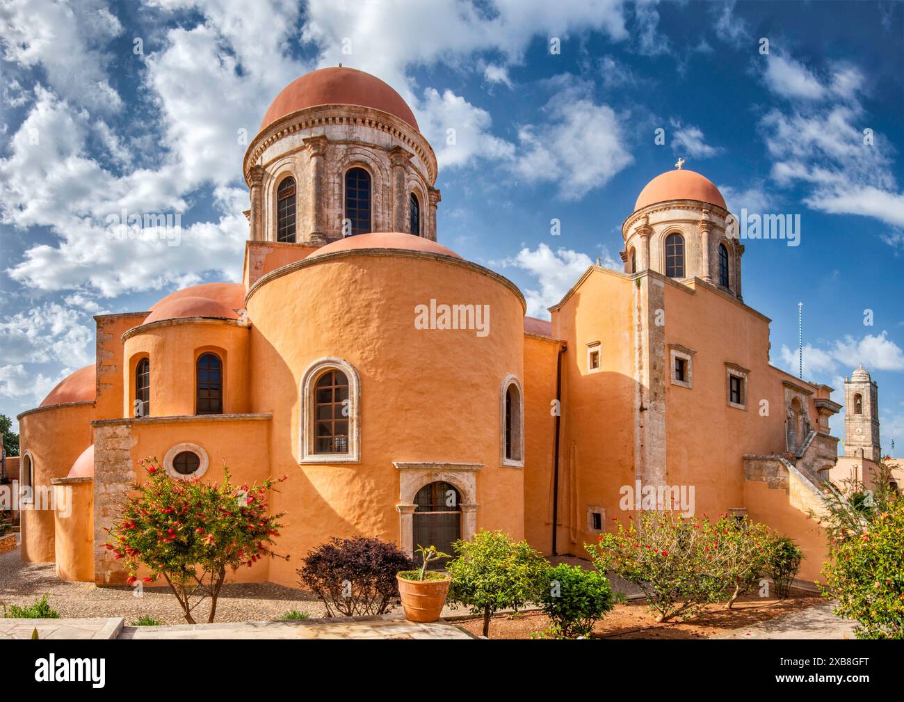 Agia Triada Monastery (Holy Trinity), 17th century, Akrotiri Peninsula ...