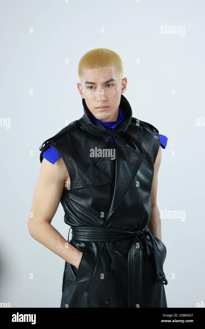 Japanese-American singer and model Mika Hashizume attends an activity ...