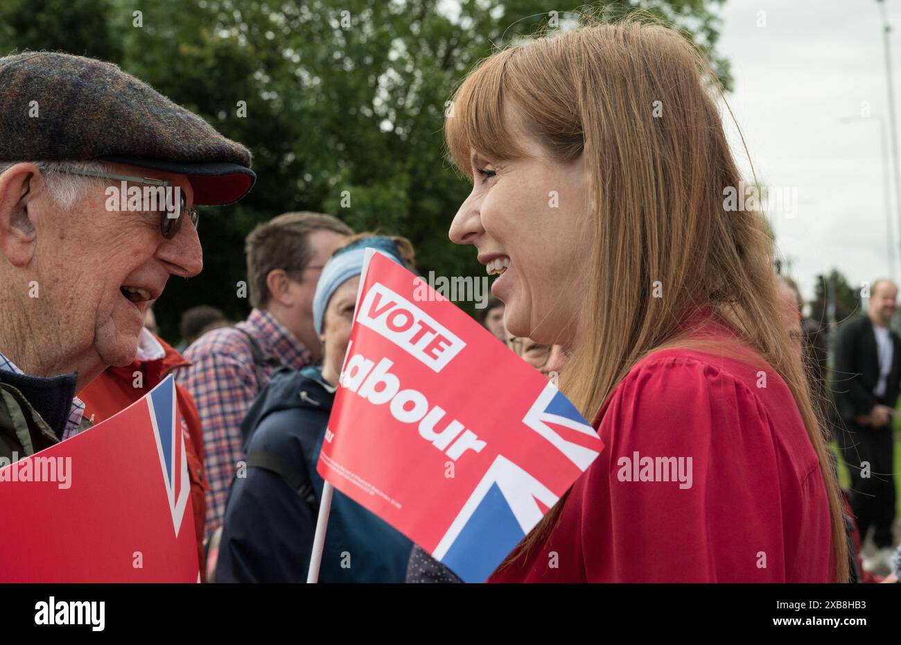 Sutton in Ashfield, Nottinghamshire, England, UK. 11th June, 2024. The ...
