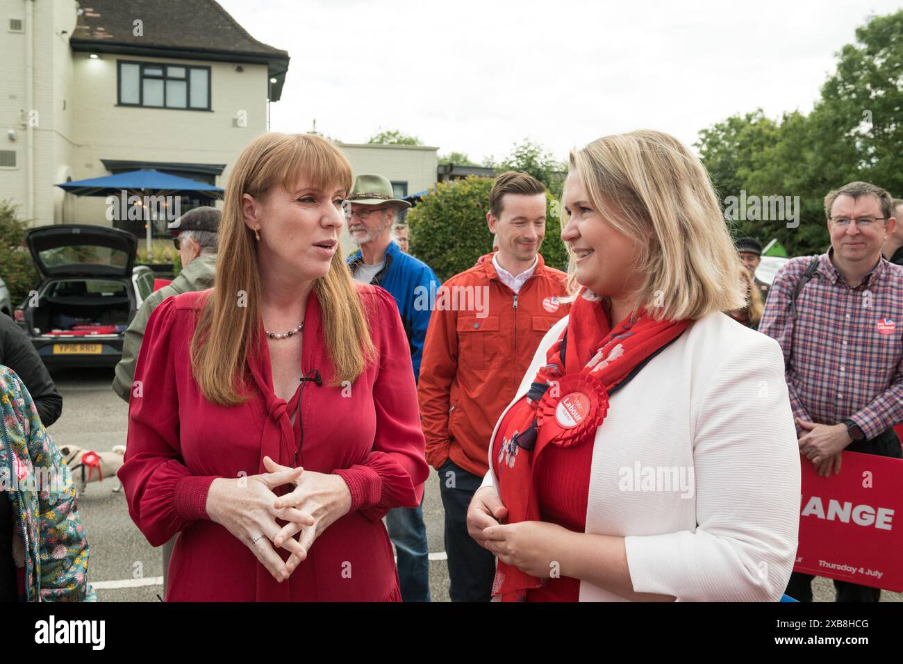 Sutton in Ashfield, Nottinghamshire, England, UK. 11th June, 2024. The ...