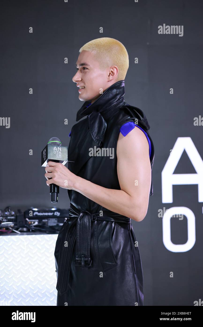 Japanese-American singer and model Mika Hashizume attends an activity ...