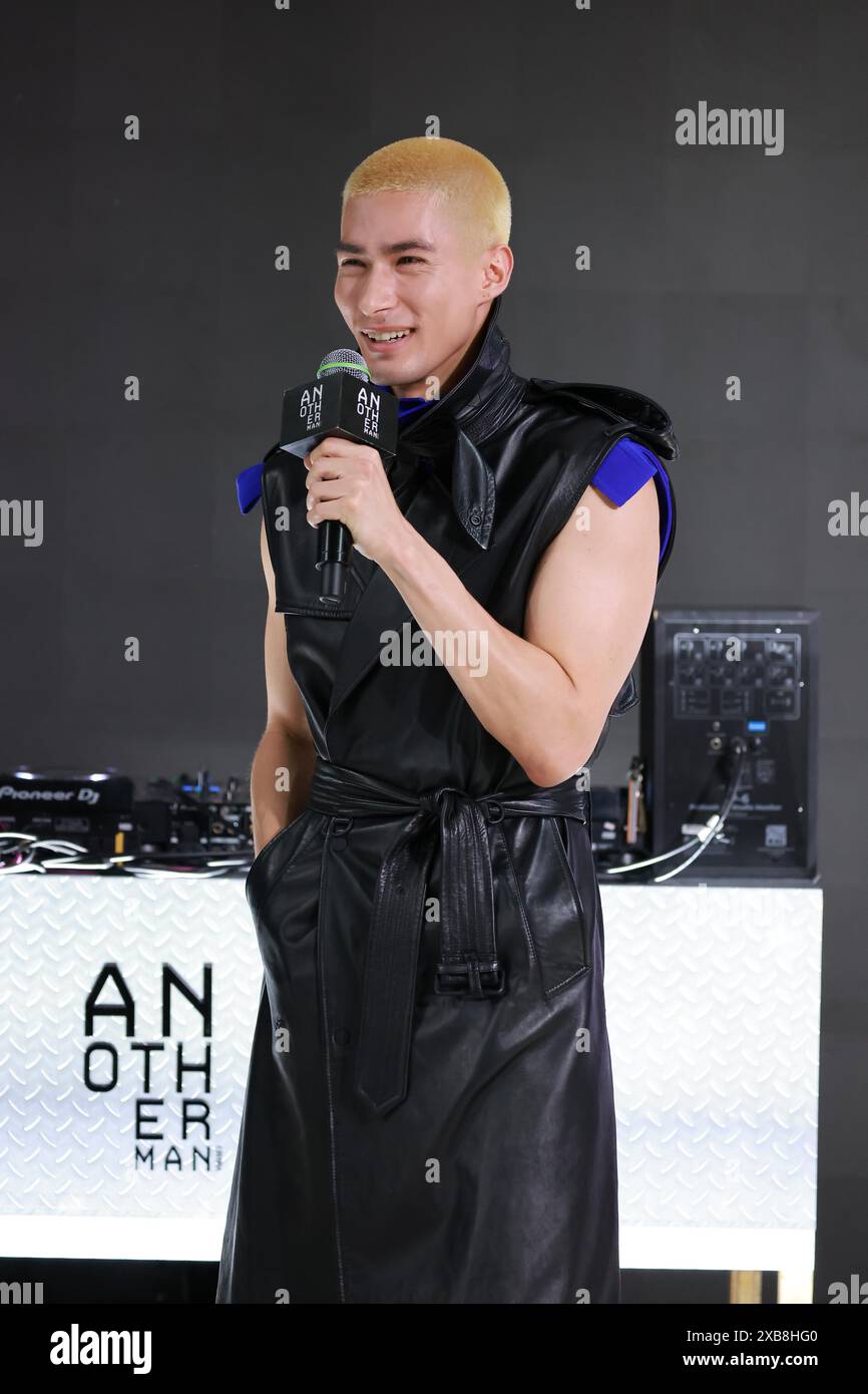 Japanese-American singer and model Mika Hashizume attends an activity ...