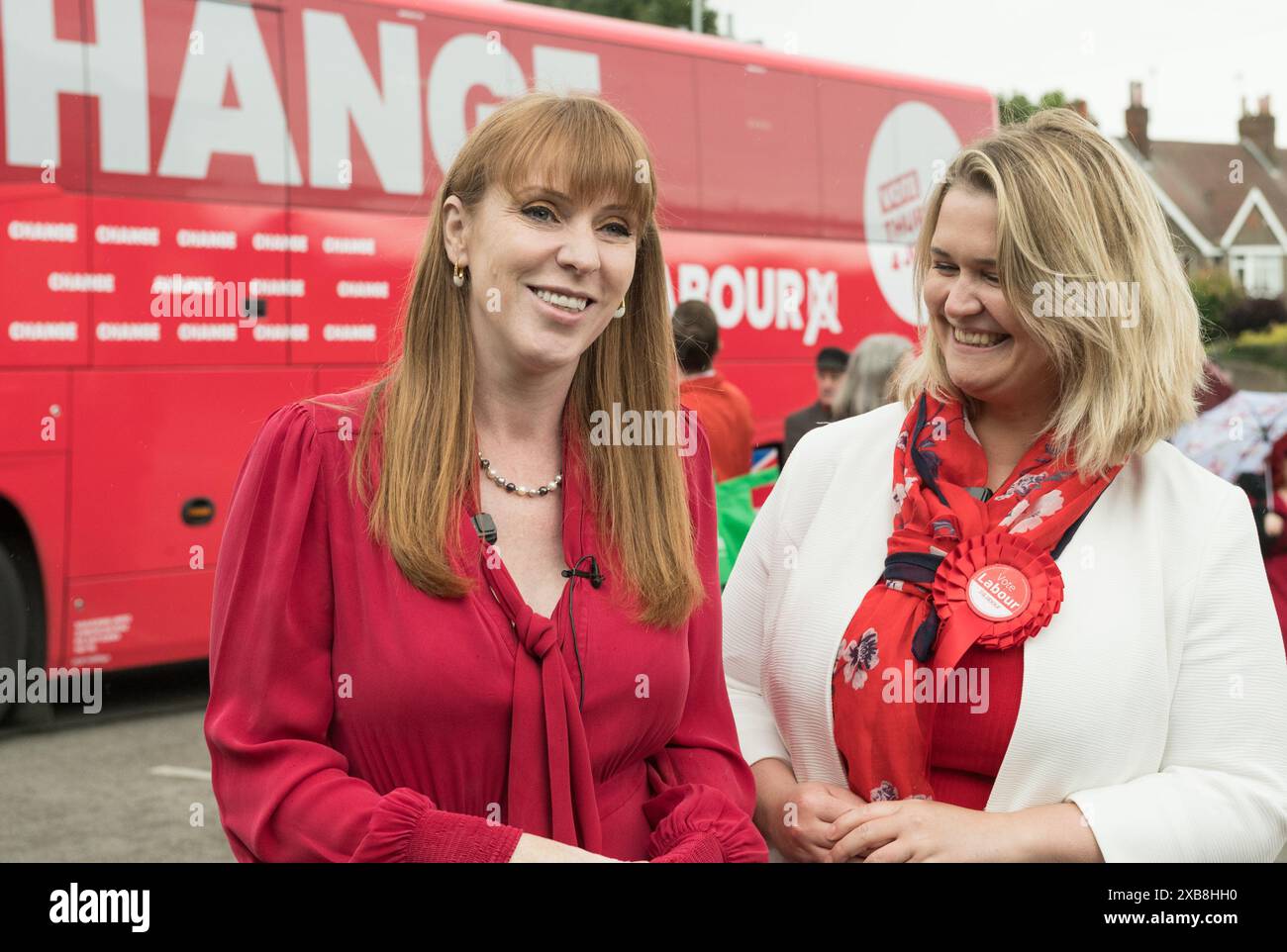 Sutton in Ashfield, Nottinghamshire, England, UK. 11th June, 2024. The ...
