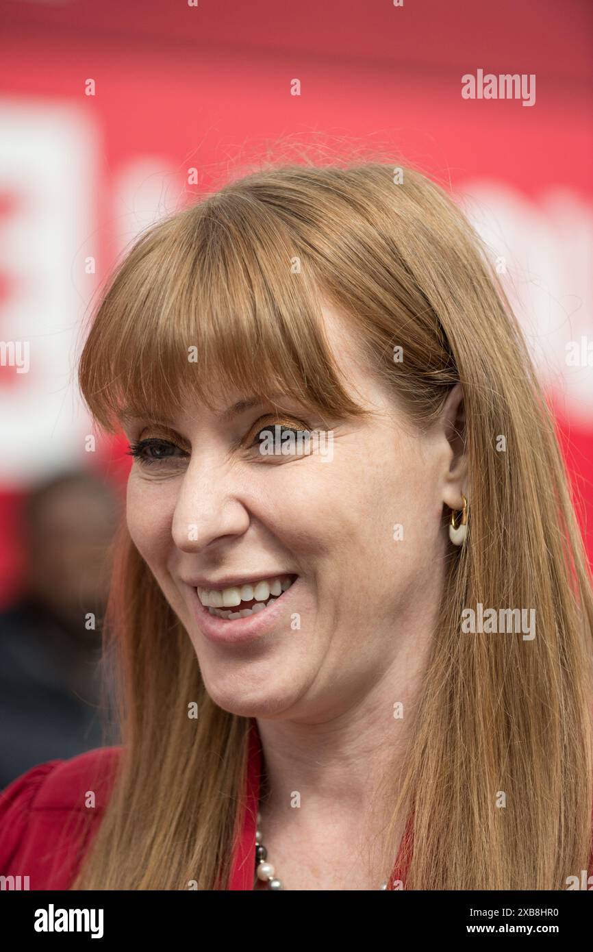 Sutton in Ashfield, Nottinghamshire, England, UK. 11th June, 2024. The ...