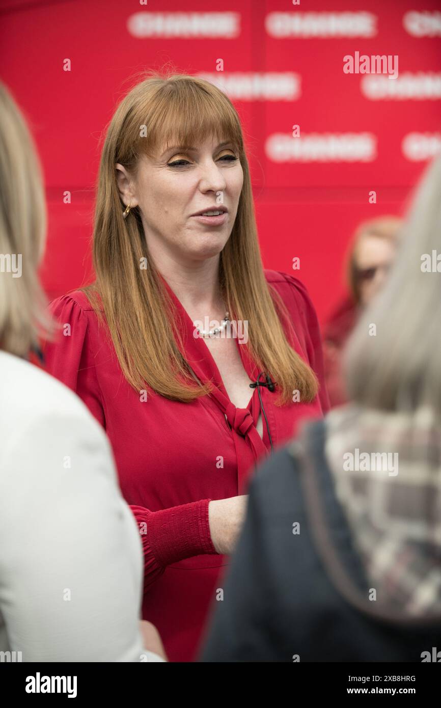 Sutton in Ashfield, Nottinghamshire, England, UK. 11th June, 2024. The ...