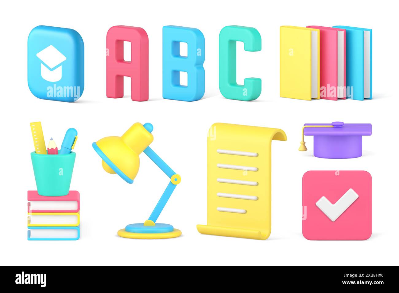 Abc course graduation Stock Vector Images - Alamy