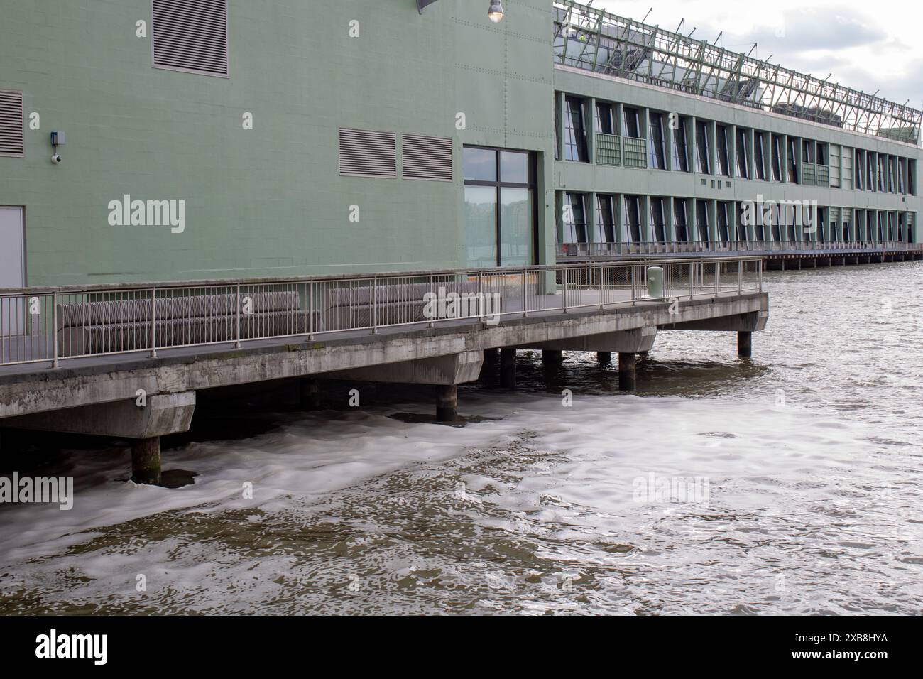 The exterior of Google Pier 57 in New York Stock Photo - Alamy