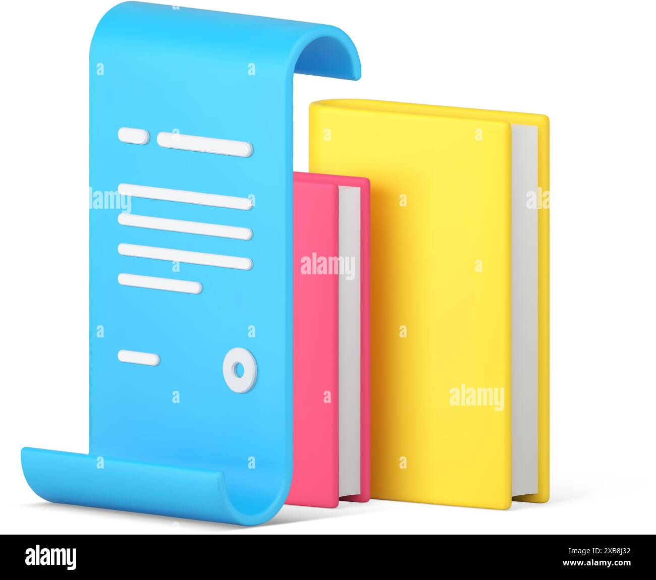 List of book reading task management educational examination check 3d ...