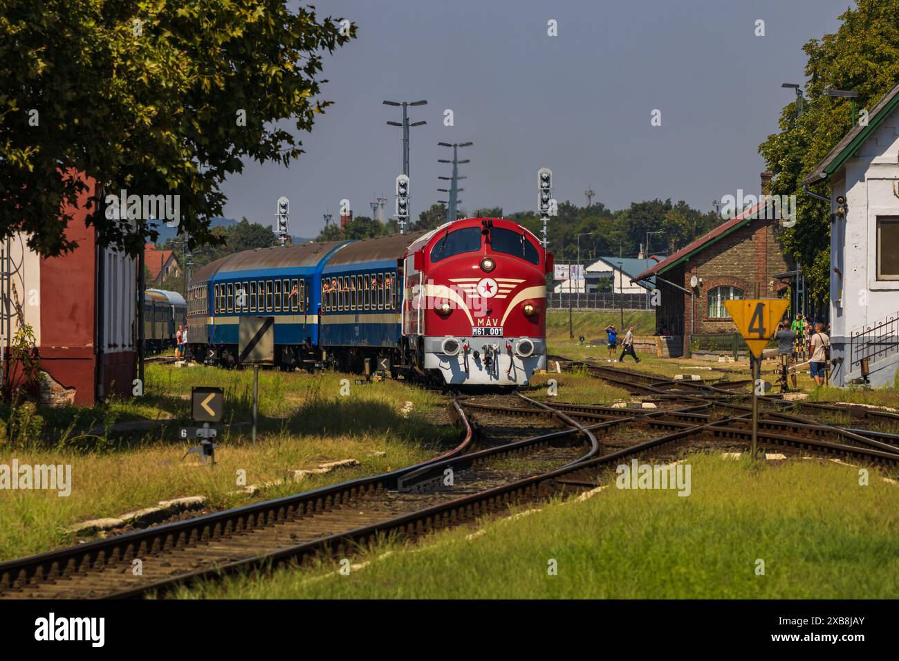 Hungarian locomotive hi-res stock photography and images - Alamy