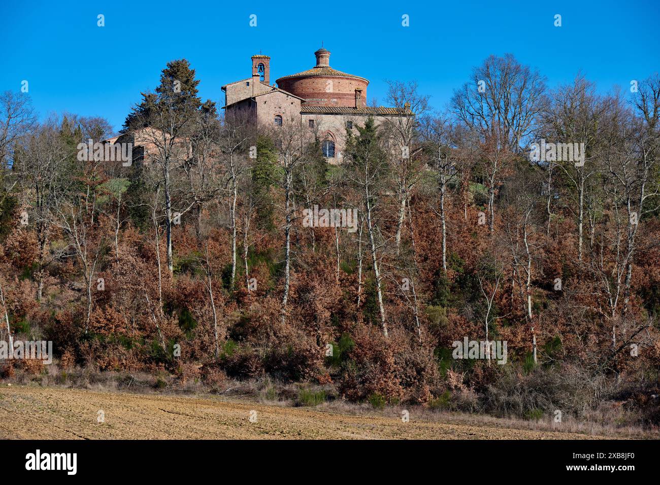 Cappella di San Galgano a Montesiepi, Ruined Italian Gothic Abbazia di ...
