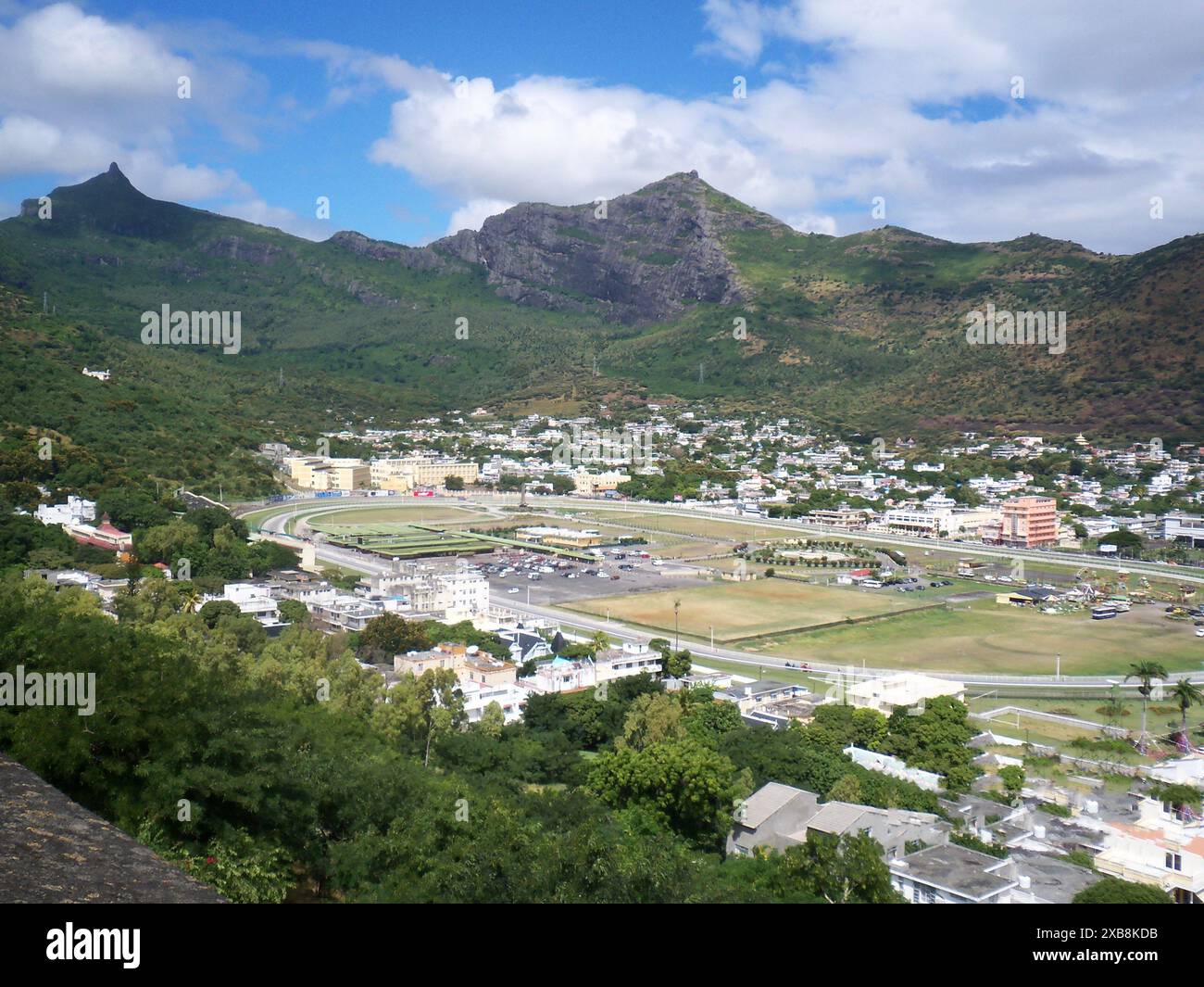 Aerial mauritius coastline boats hi-res stock photography and images ...