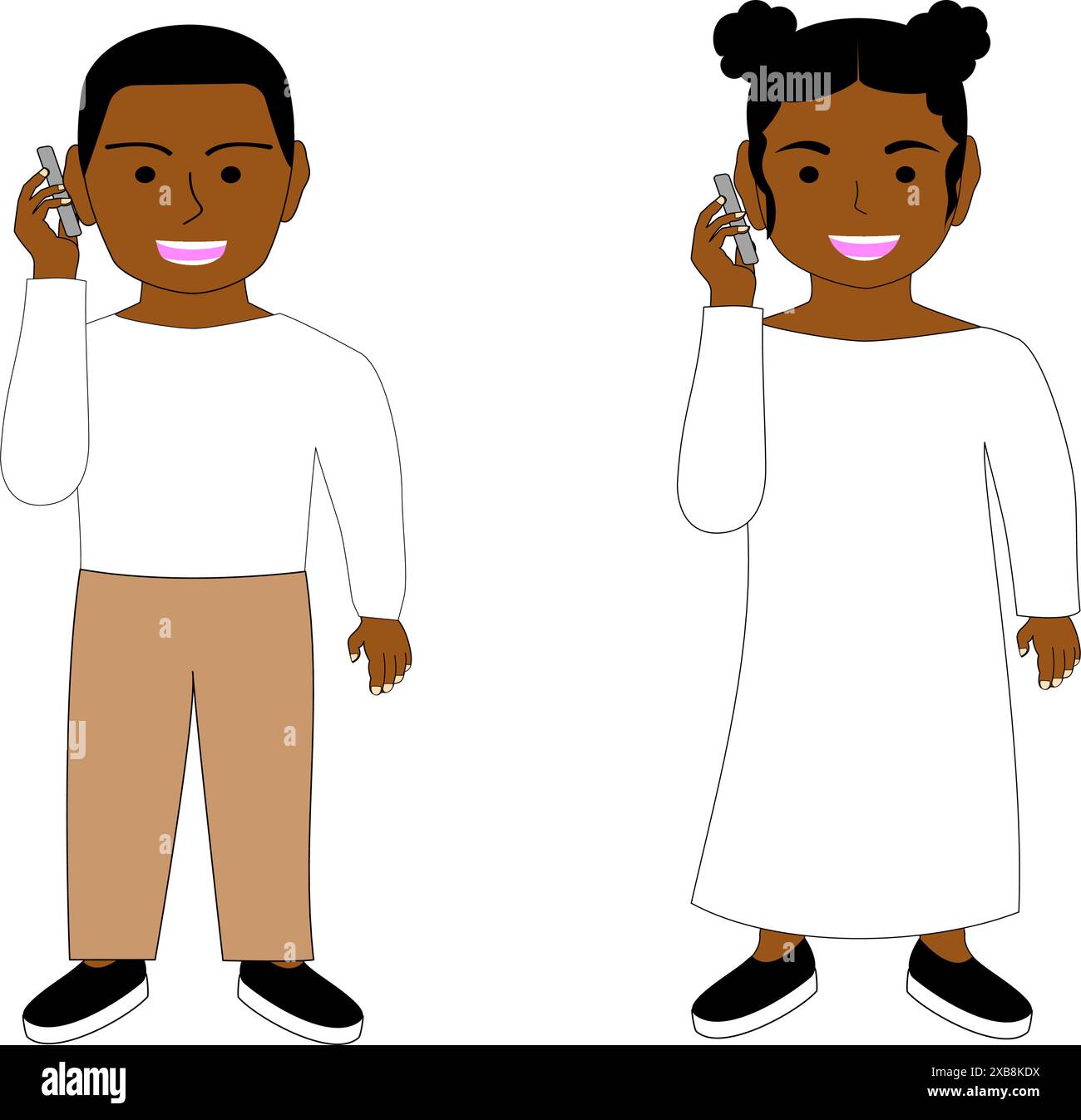 Portrait white child in Stock Vector Images - Alamy
