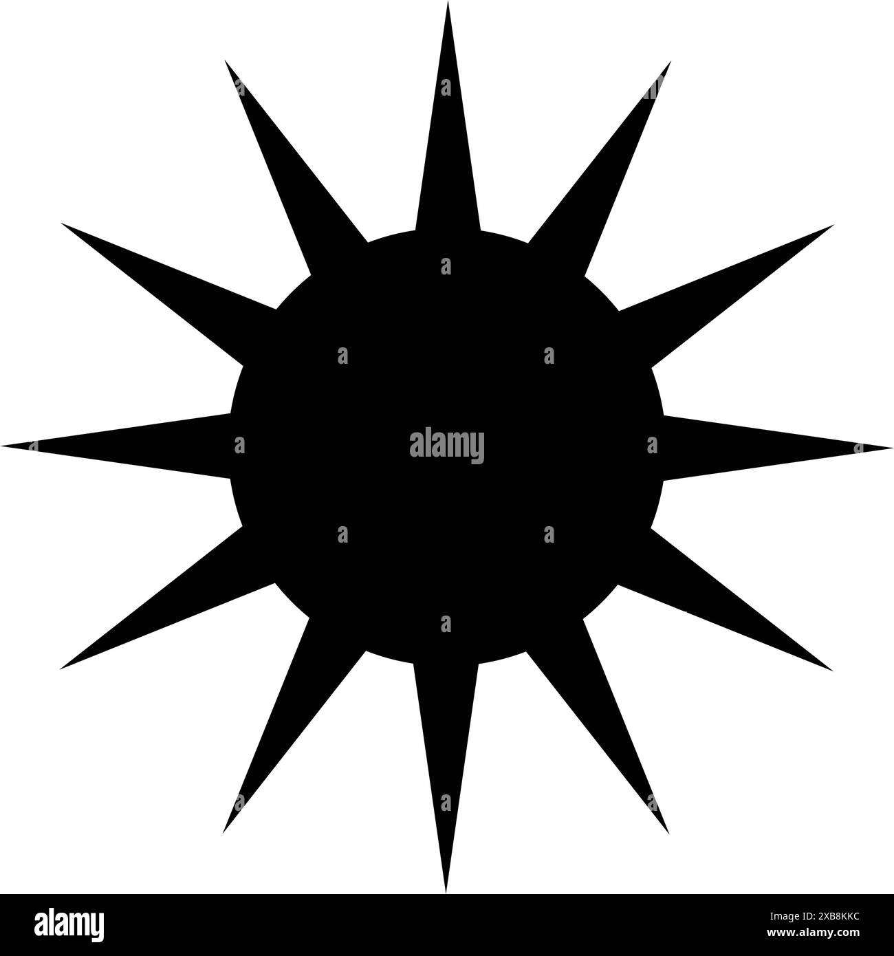 Sunburst clipart Black and White Stock Photos & Images - Alamy
