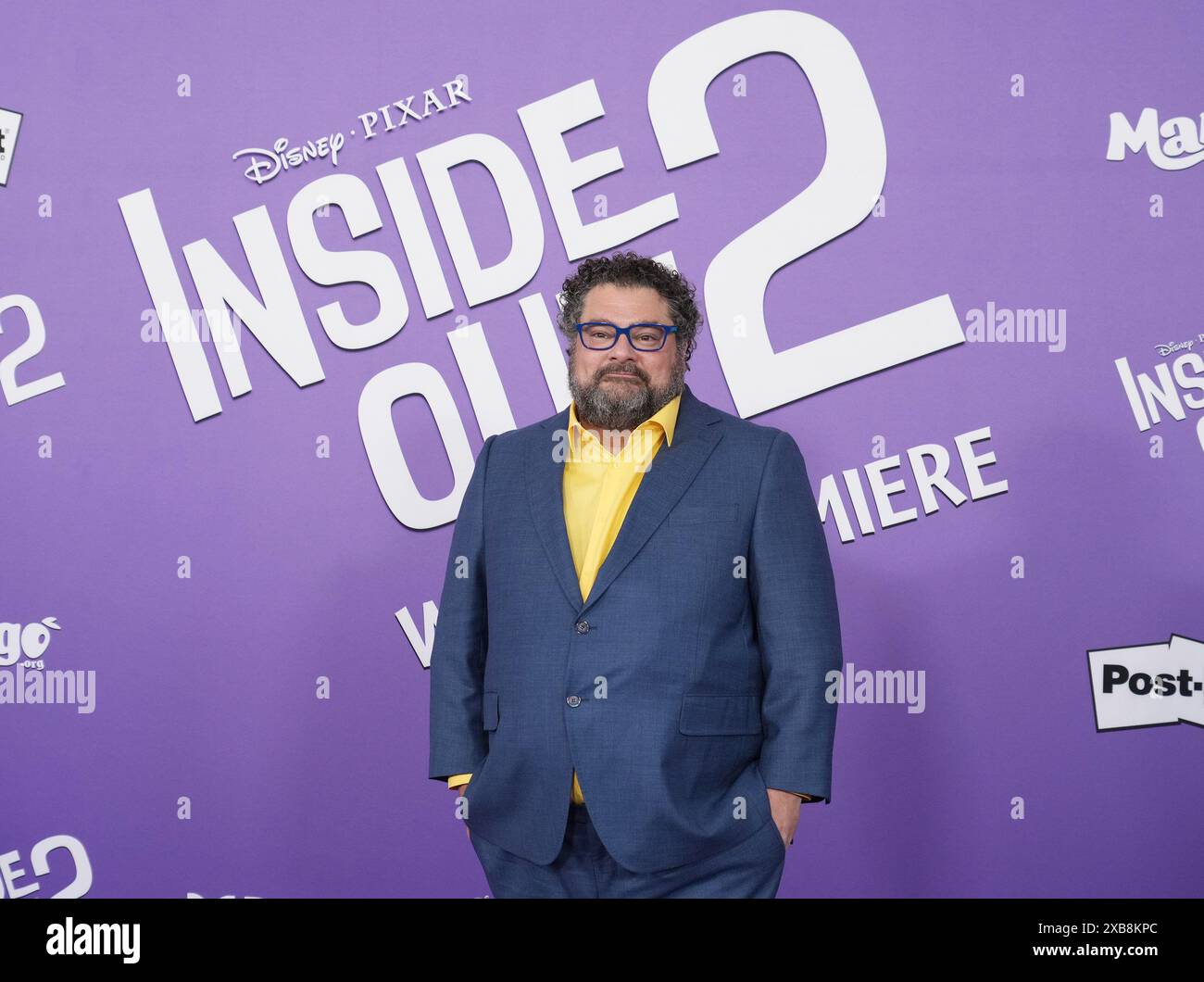 Bobby Moynihan arrives at the Disney And Pixar's INSIDE OUT 2 World ...