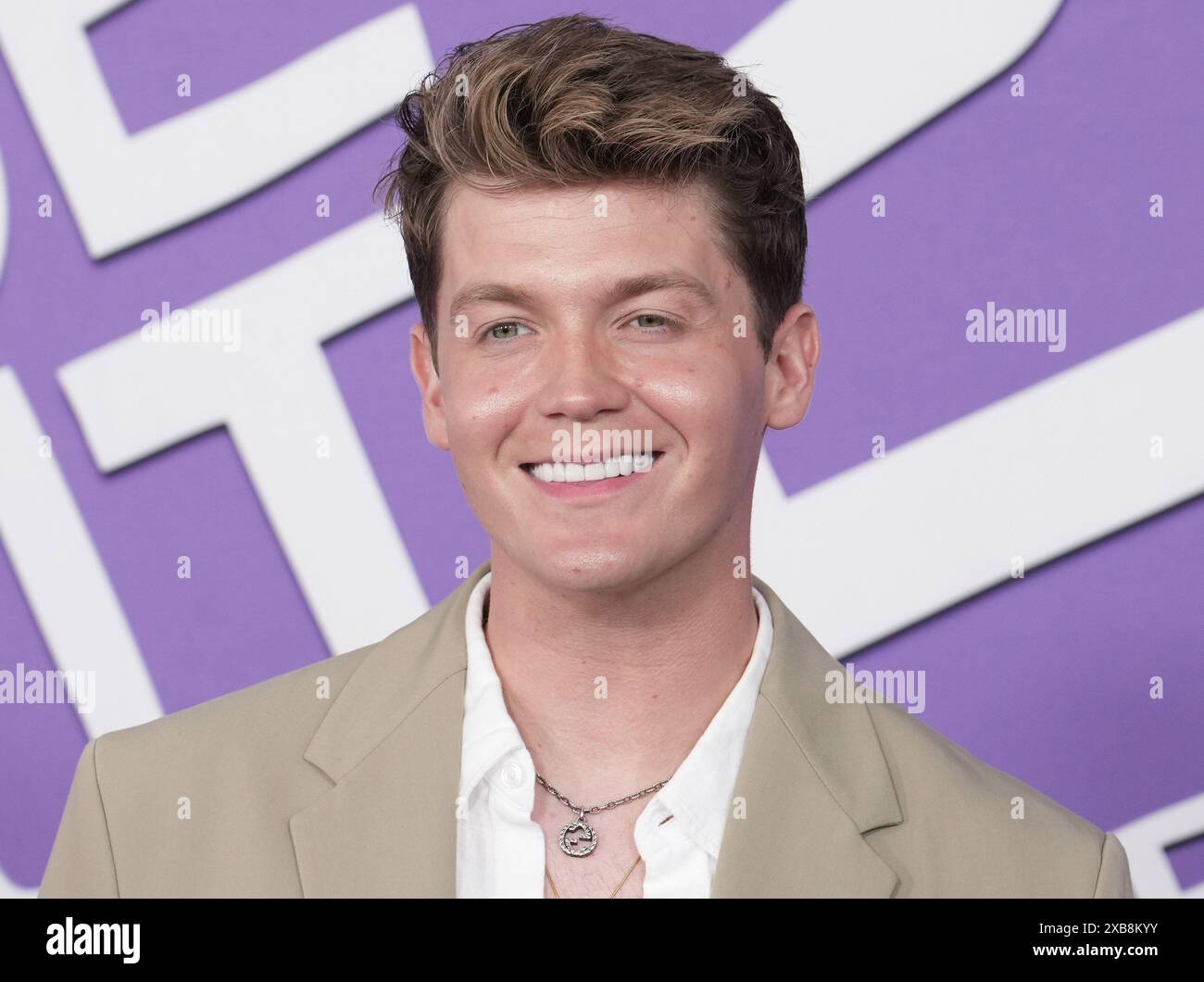 Jamie Miller arrives at the Disney And Pixar's INSIDE OUT 2 World Premiere held at the El ...