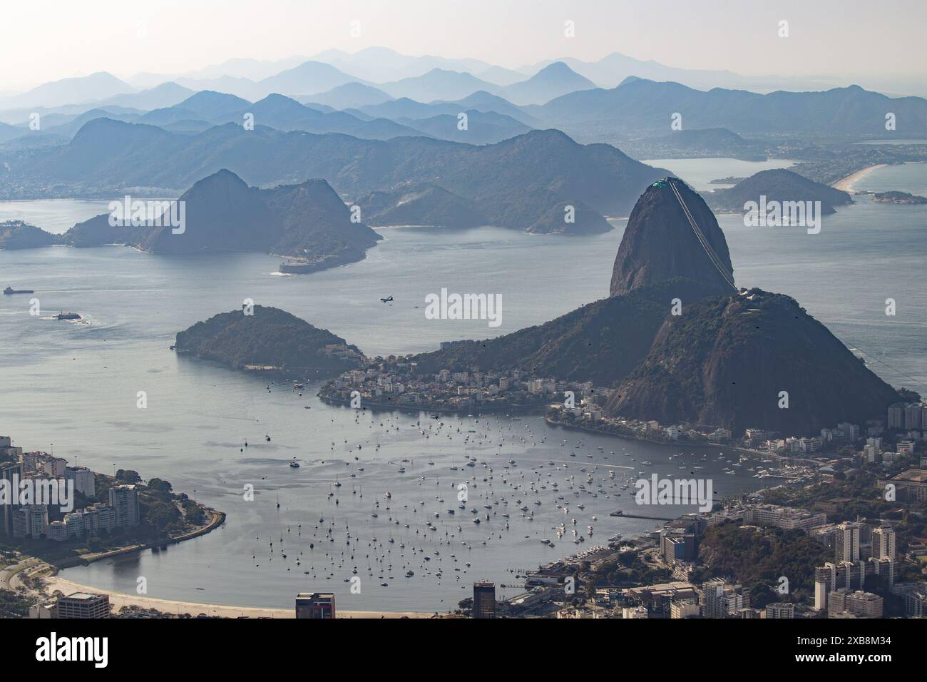 An aerial view of Pan di Azucar mountain, in Brazil Stock Photo - Alamy